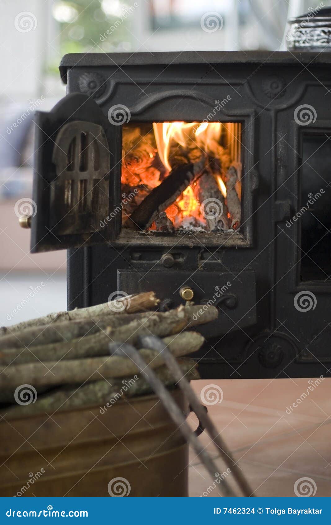 Old fashioned stove stock photo. Image of heat, traditional - 7462324