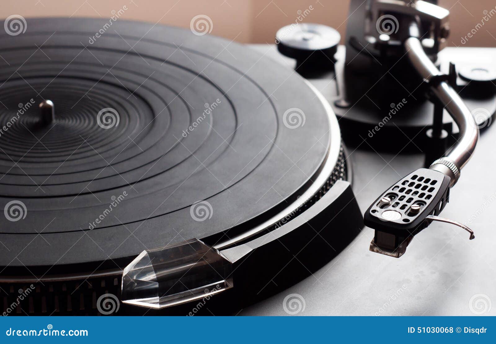 Old fashioned turntable stock photo. Image of detail - 51030068