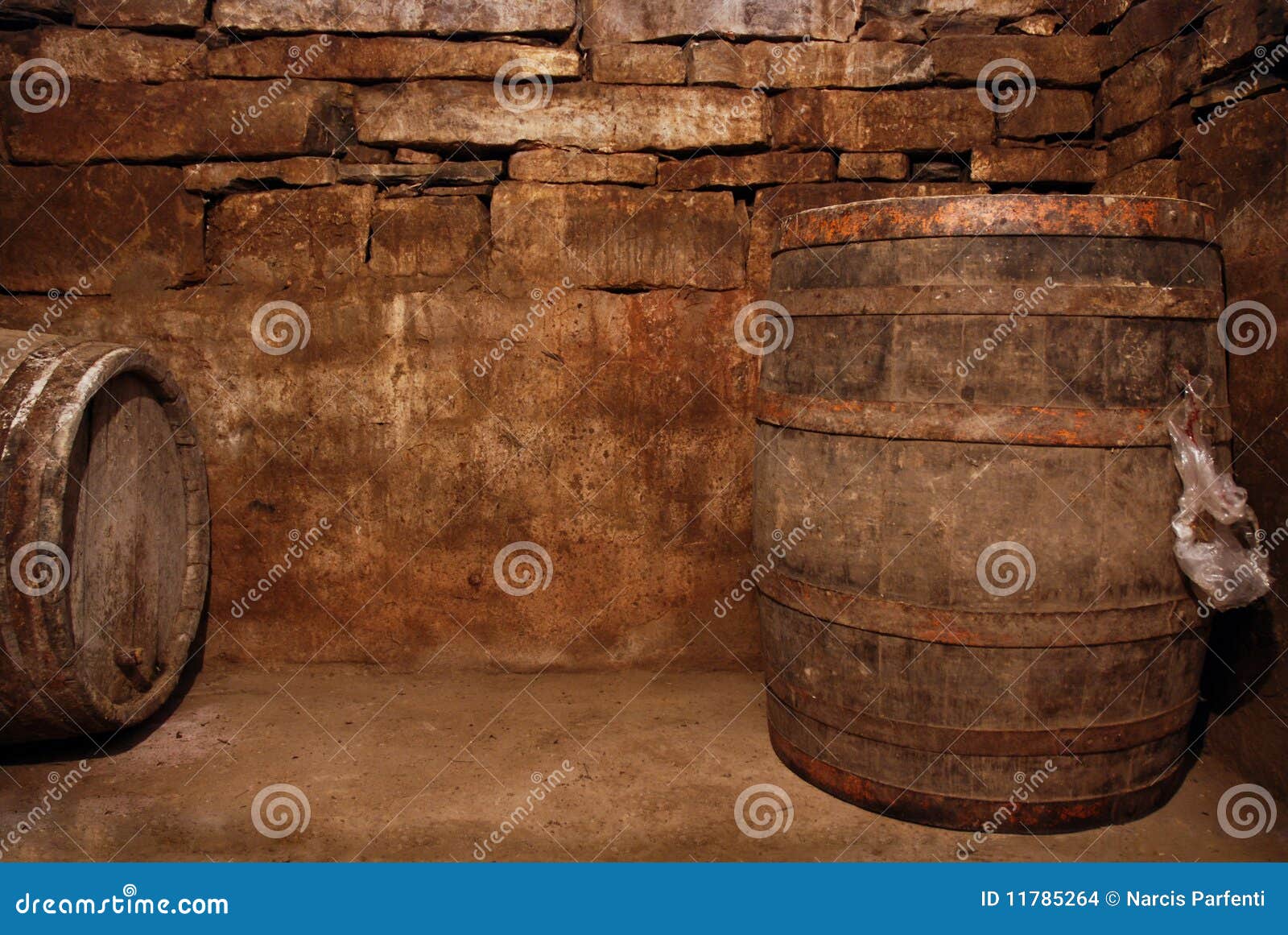 Old Fashioned Wine Cellar stock photo. Image of basement - 11785264