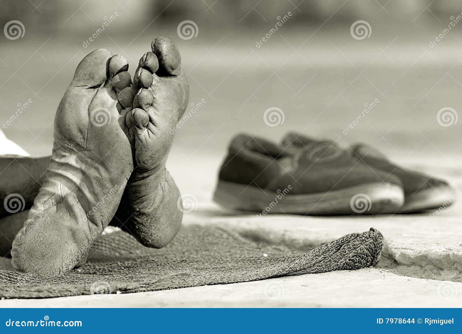Old feet stock photo. Image of mountain, sole, footwear - 7978644