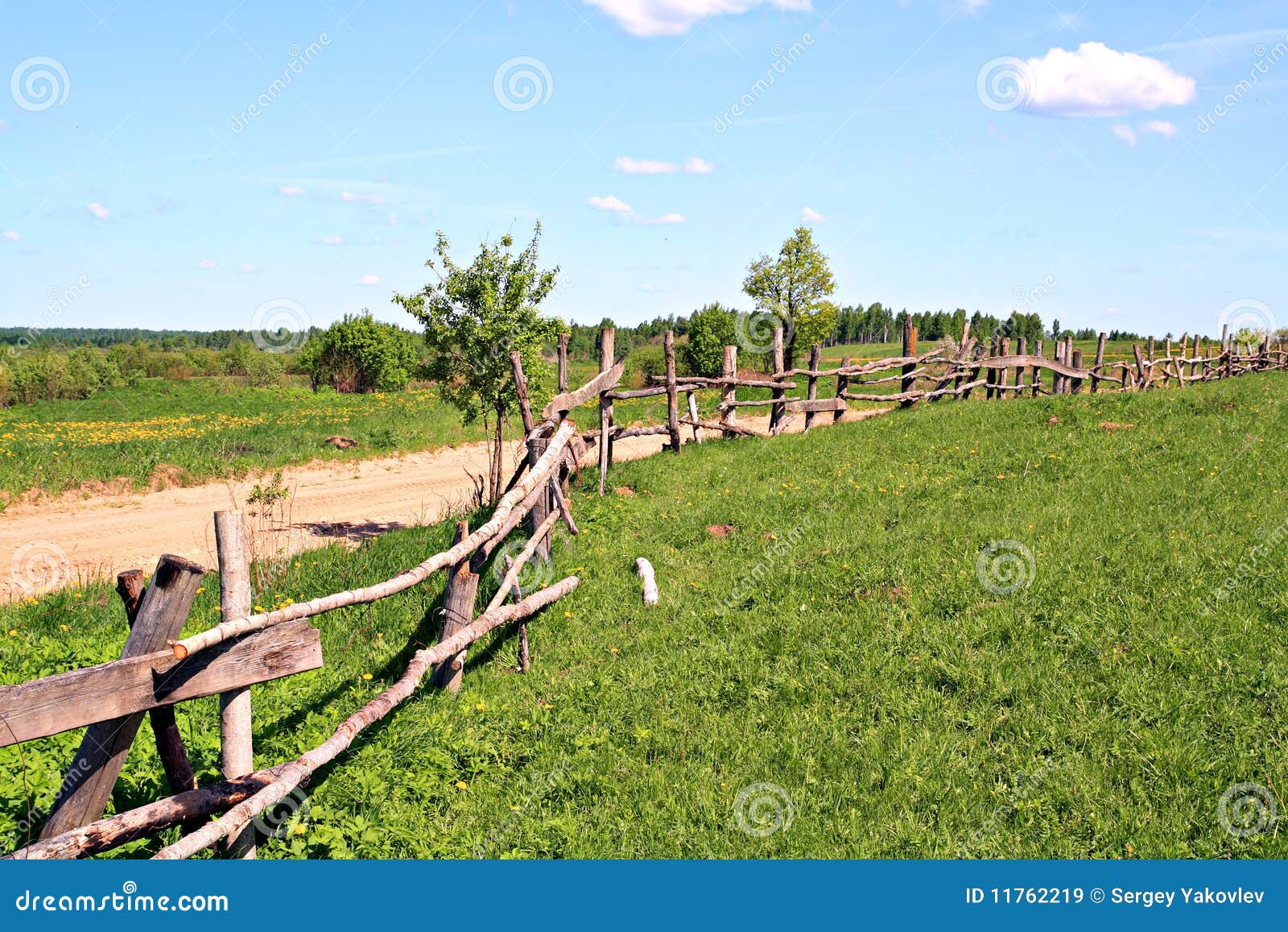 Old fence stock image. Image of barrier, agriculture - 11762219