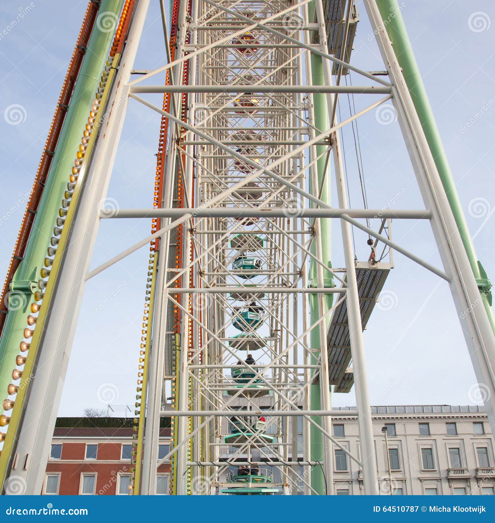 Old ferris wheel stock image. Image of park, artistic - 64510787