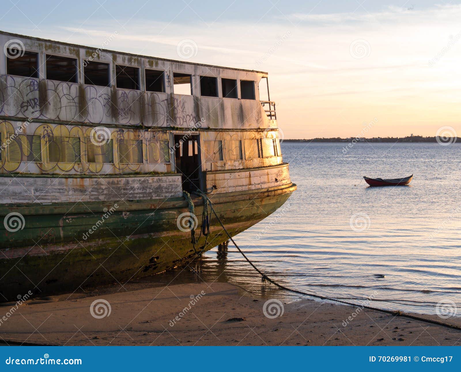 Old ferry boat stock image. Image of metal, equipment - 70269981