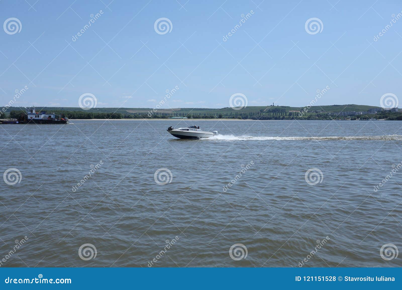 Old Ferry Crossing the River Editorial Stock Photo - Image of sail ...
