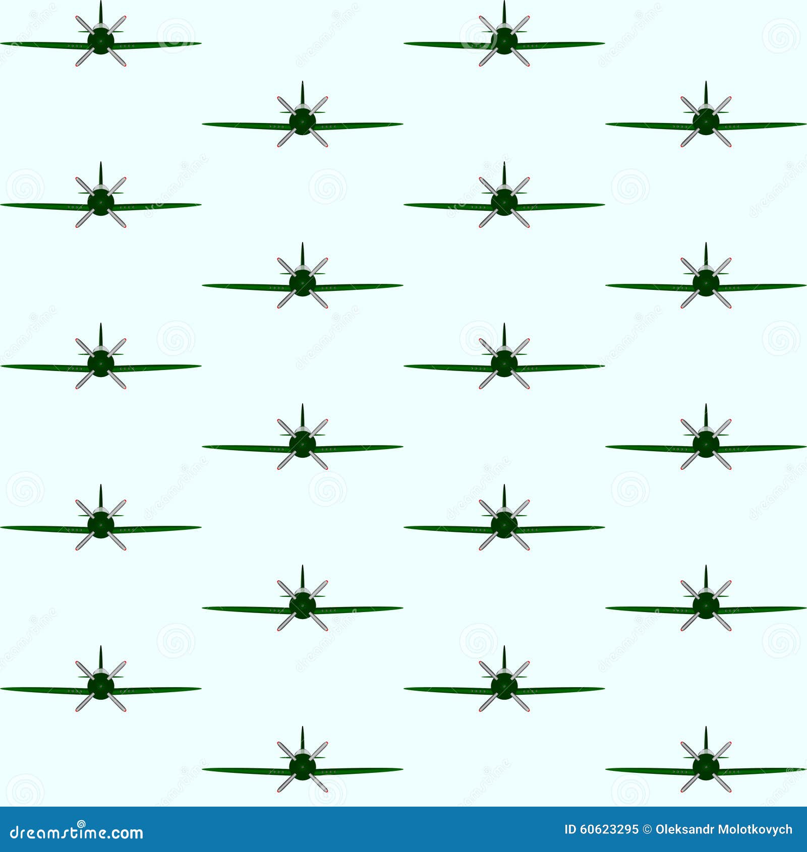 Old Fighter Seamless Pattern Background Stock Vector - Illustration of ...