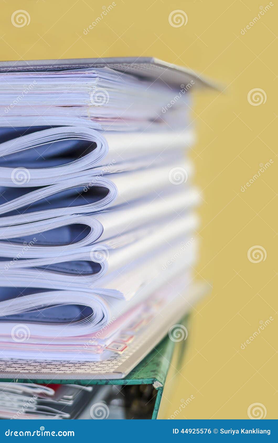 Old file folders stock photo. Image of background, directory - 44925576