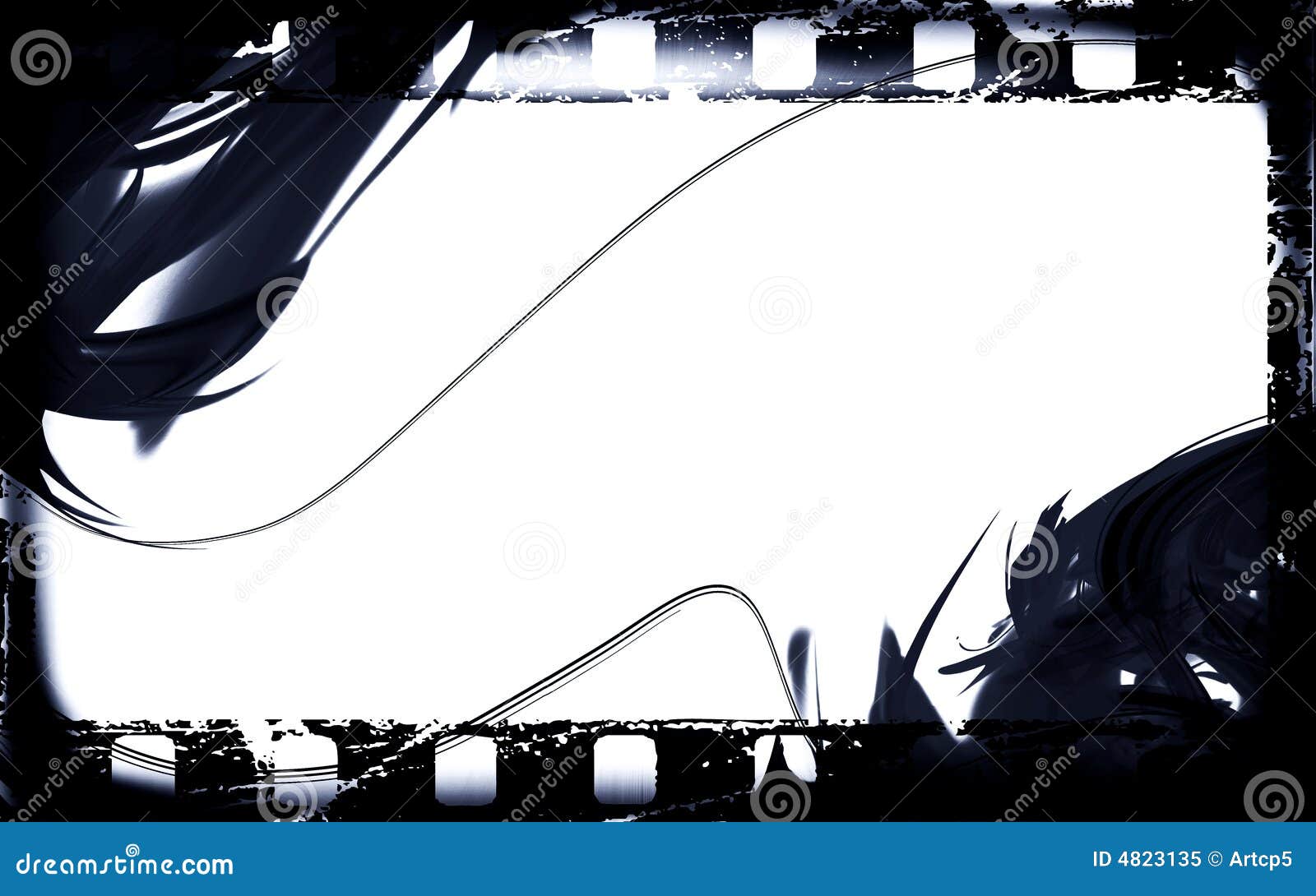 Old film frame stock illustration. Illustration of lines - 4823135