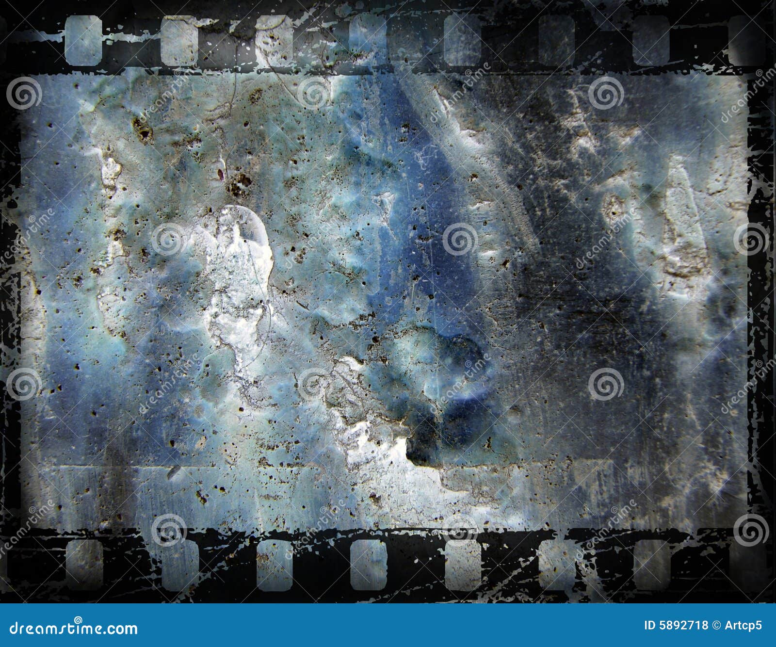 Old film frame stock illustration. Illustration of rusted - 5892718