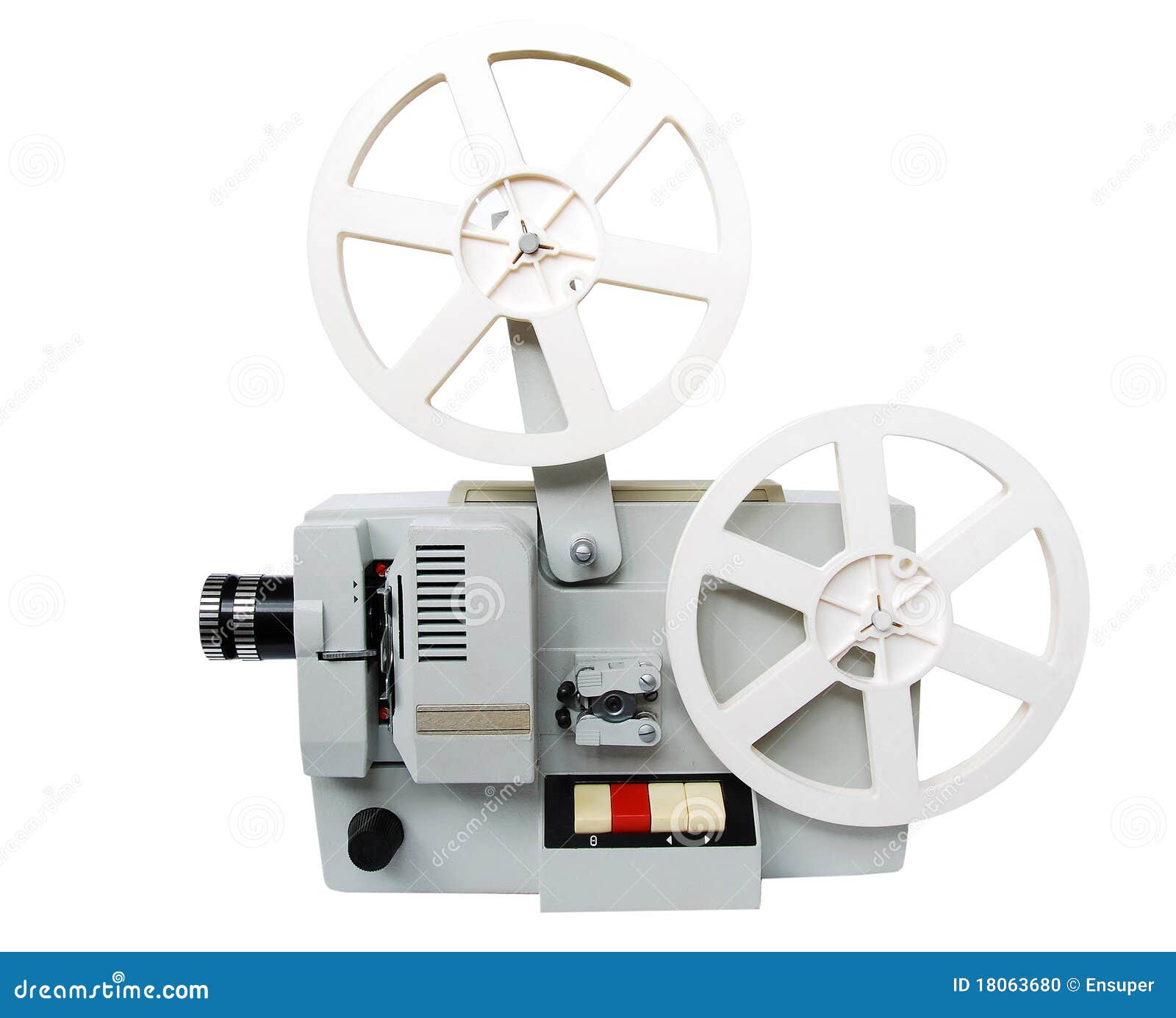 Old film projector stock photo. Image of cinema, play - 18063680