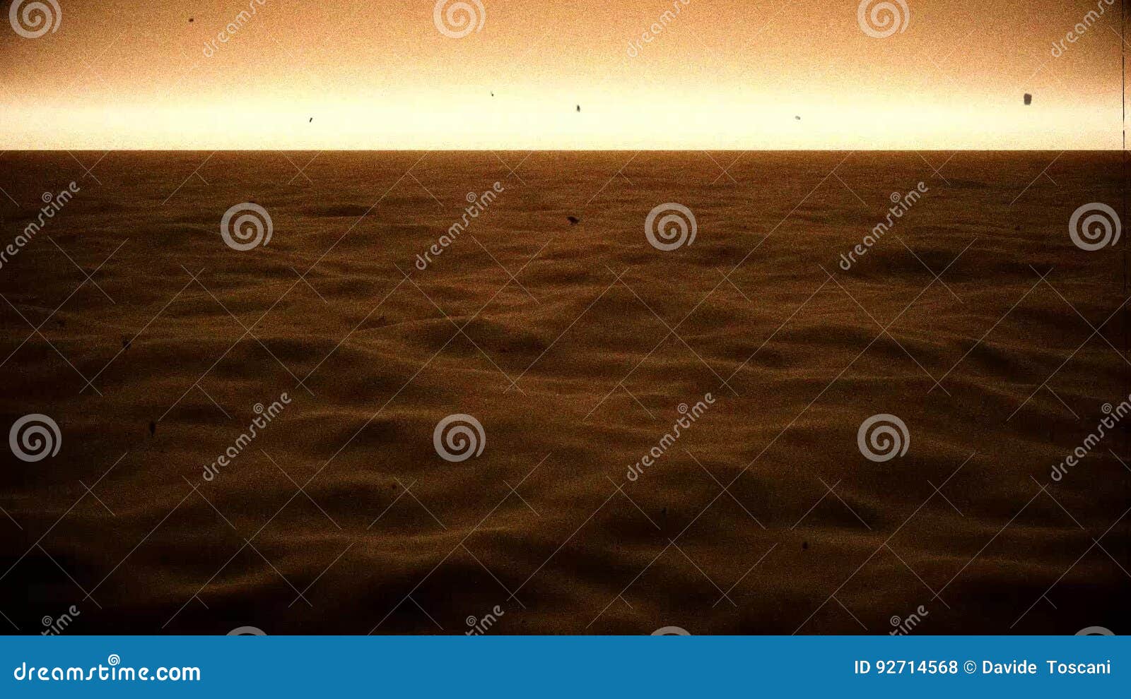 Old Film View of Sea Ocean Surface with Rough Waves Animation Stock ...