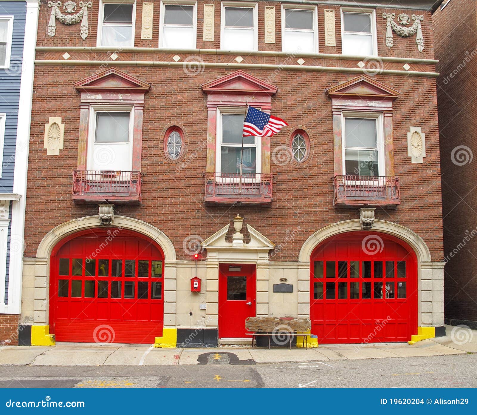 Old Fire Hall stock photo. Image of heritage, firefighting - 19620204