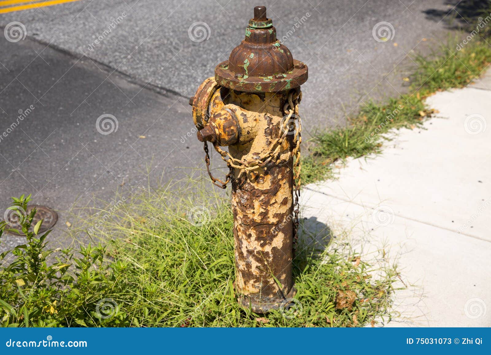 Old fire hydrant stock image. Image of joyful, fire, beautiful - 75031073