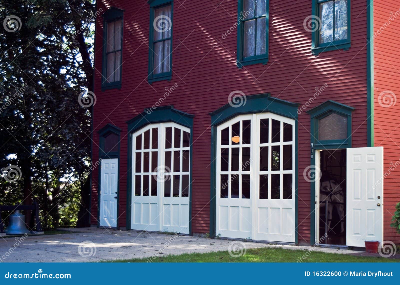 Old Firehouse stock photo. Image of pail, bold, building - 16322600