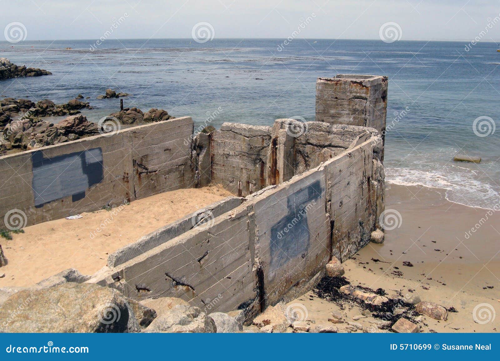 Old Fish Cannery in Monterey, California Stock Image - Image of ...