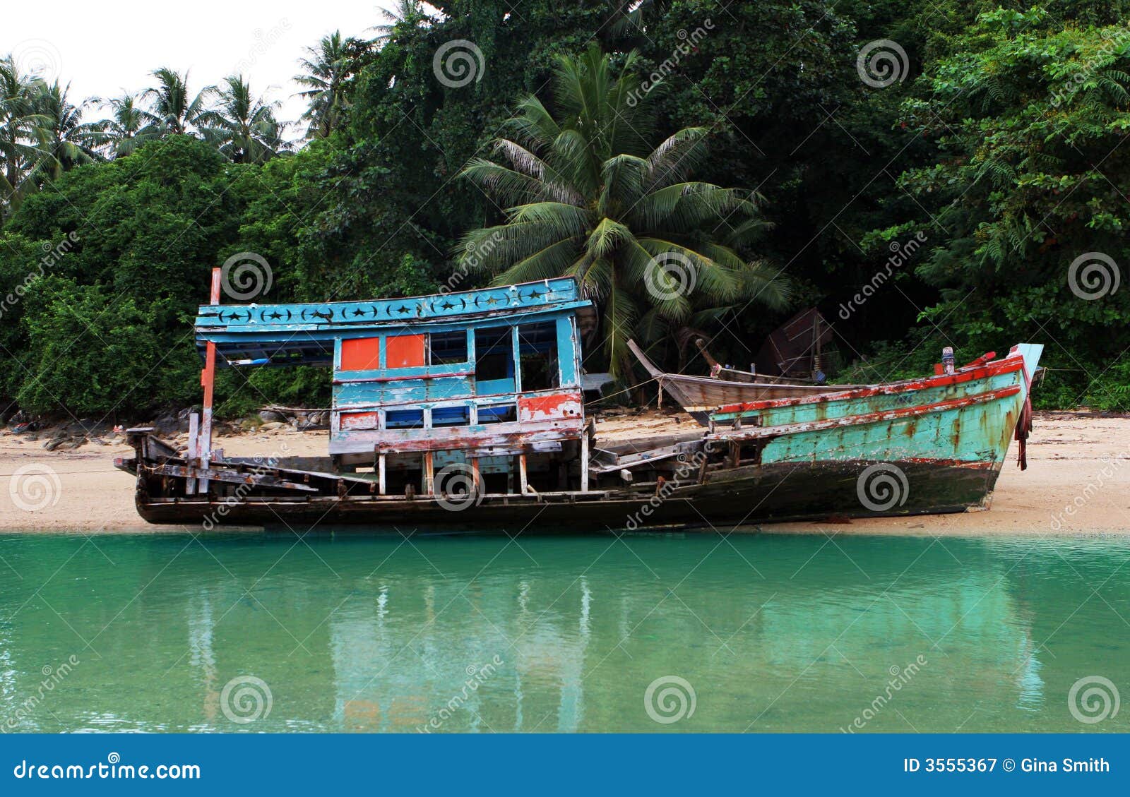 Old Fishing Boat Picture. Image: 3555367