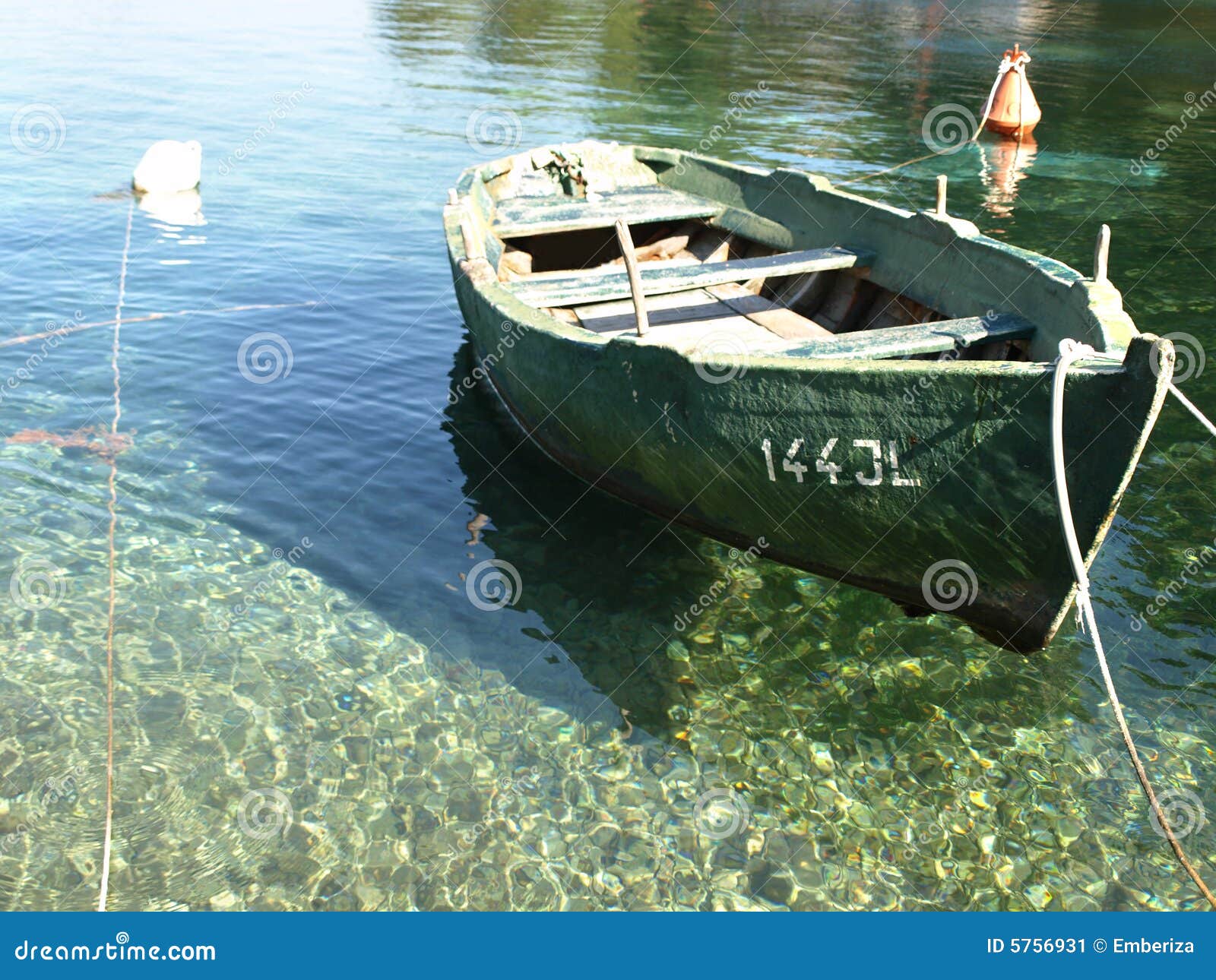 Old fishing boat stock image. Image of ethnic, colorful - 5756931