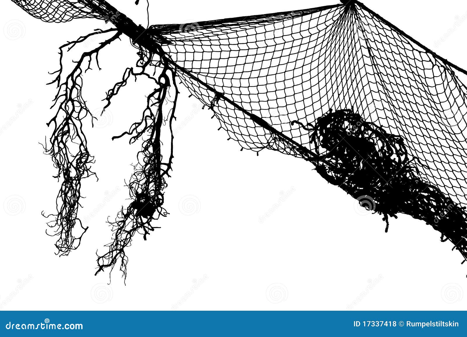 Fisherman With Net Clipart Black