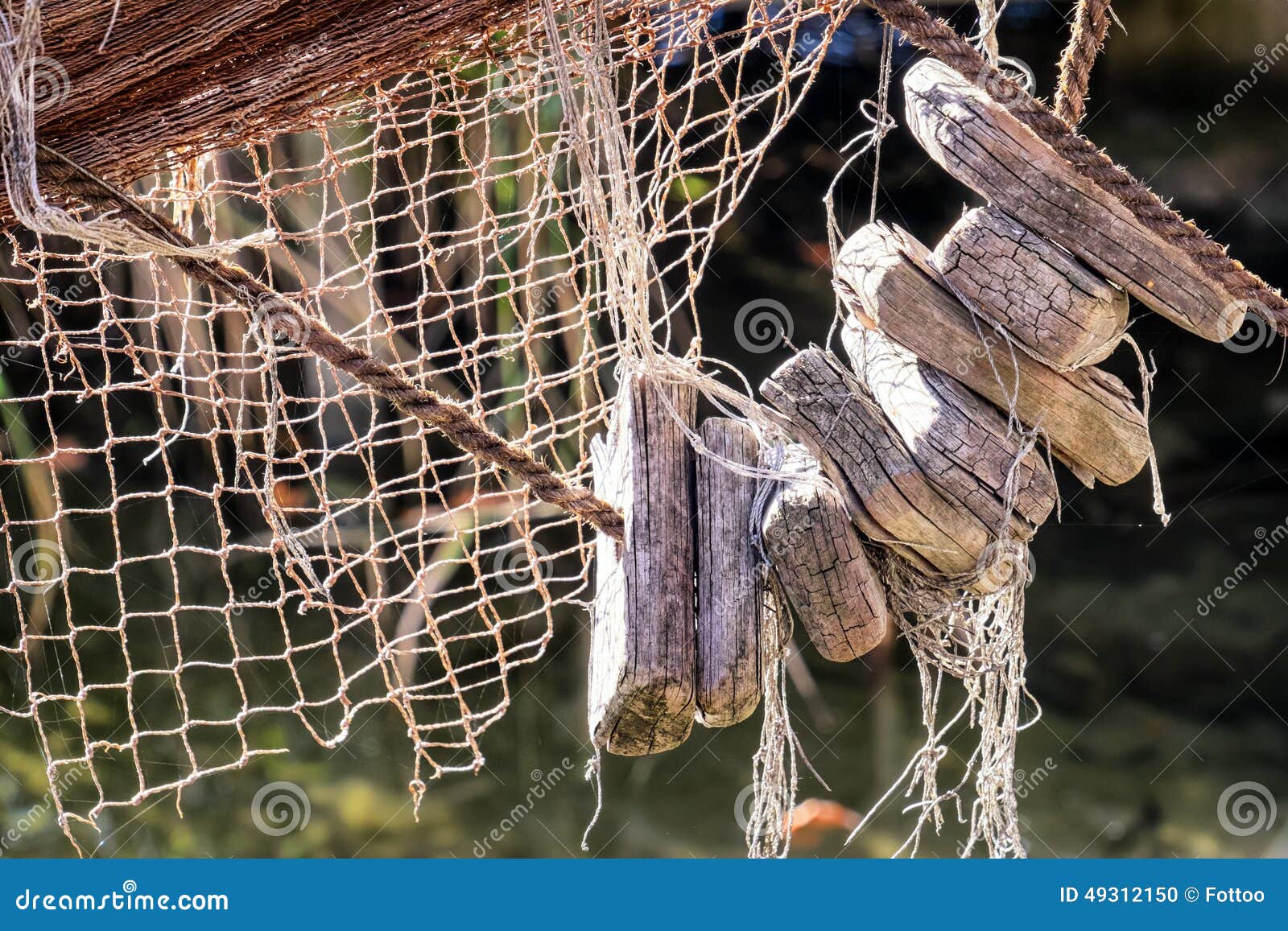 Old fishing net stock photo. Image of rustic, fishing - 49312150