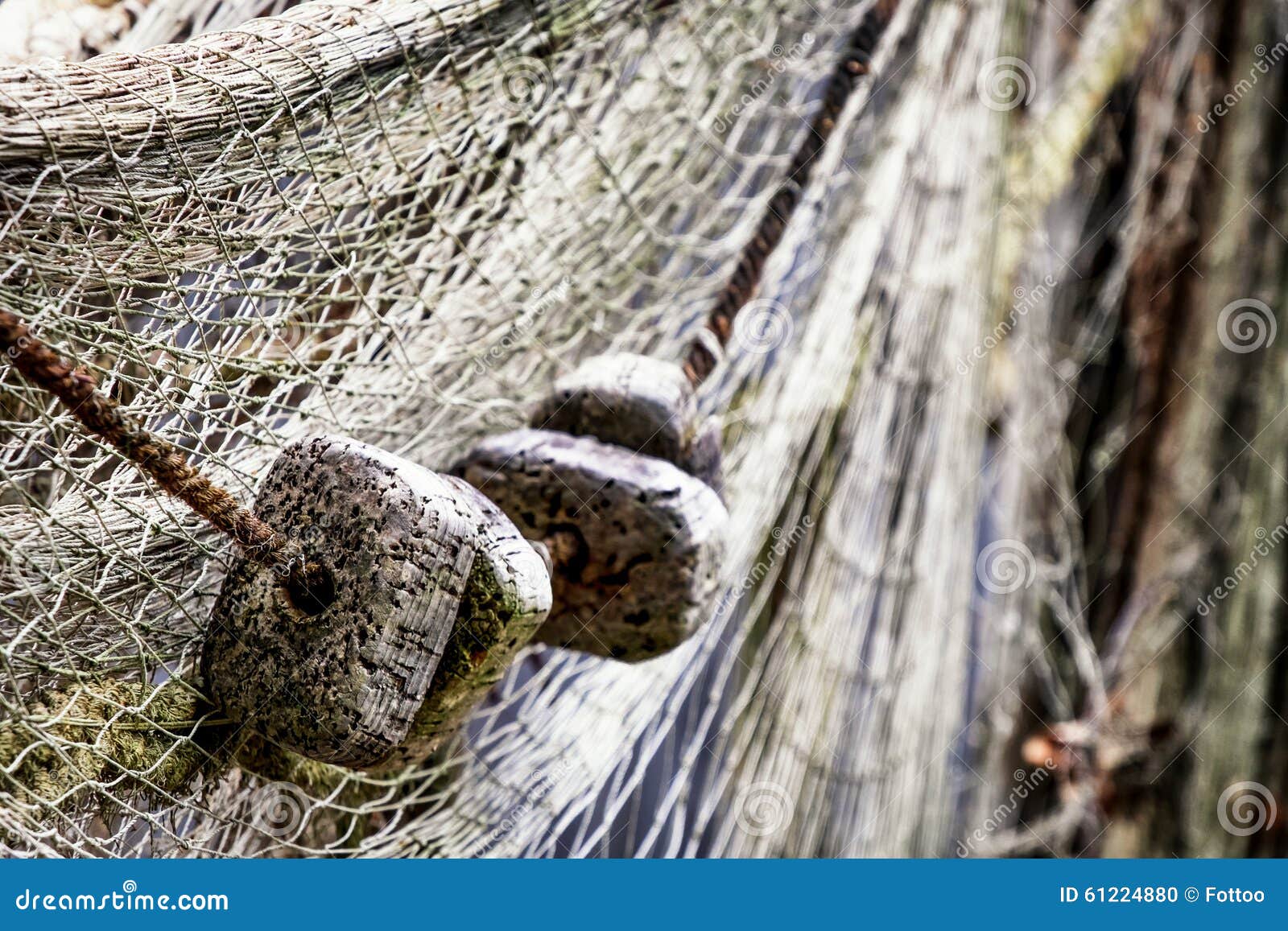 Old fishing net stock photo. Image of rustic, tranquil - 61224880