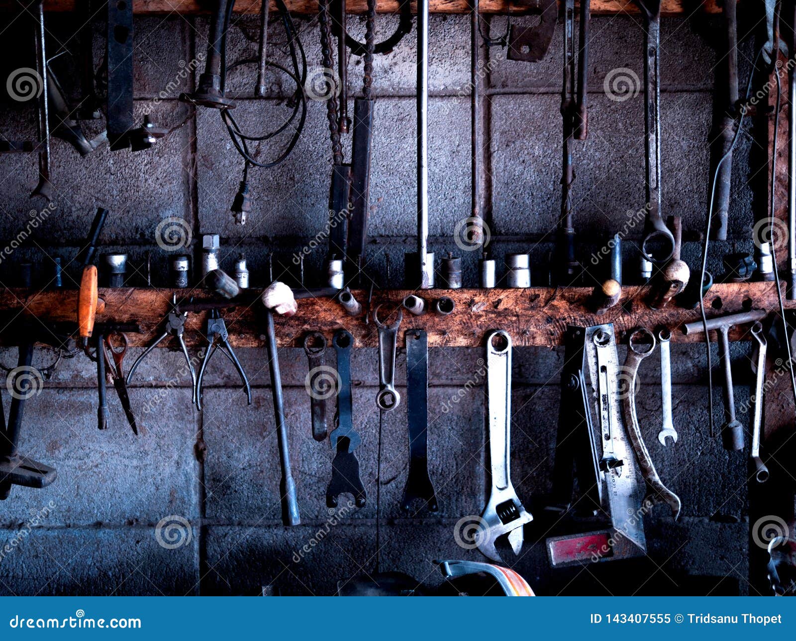 Old fixation tool stock stock image. Image of home, drill - 143407555