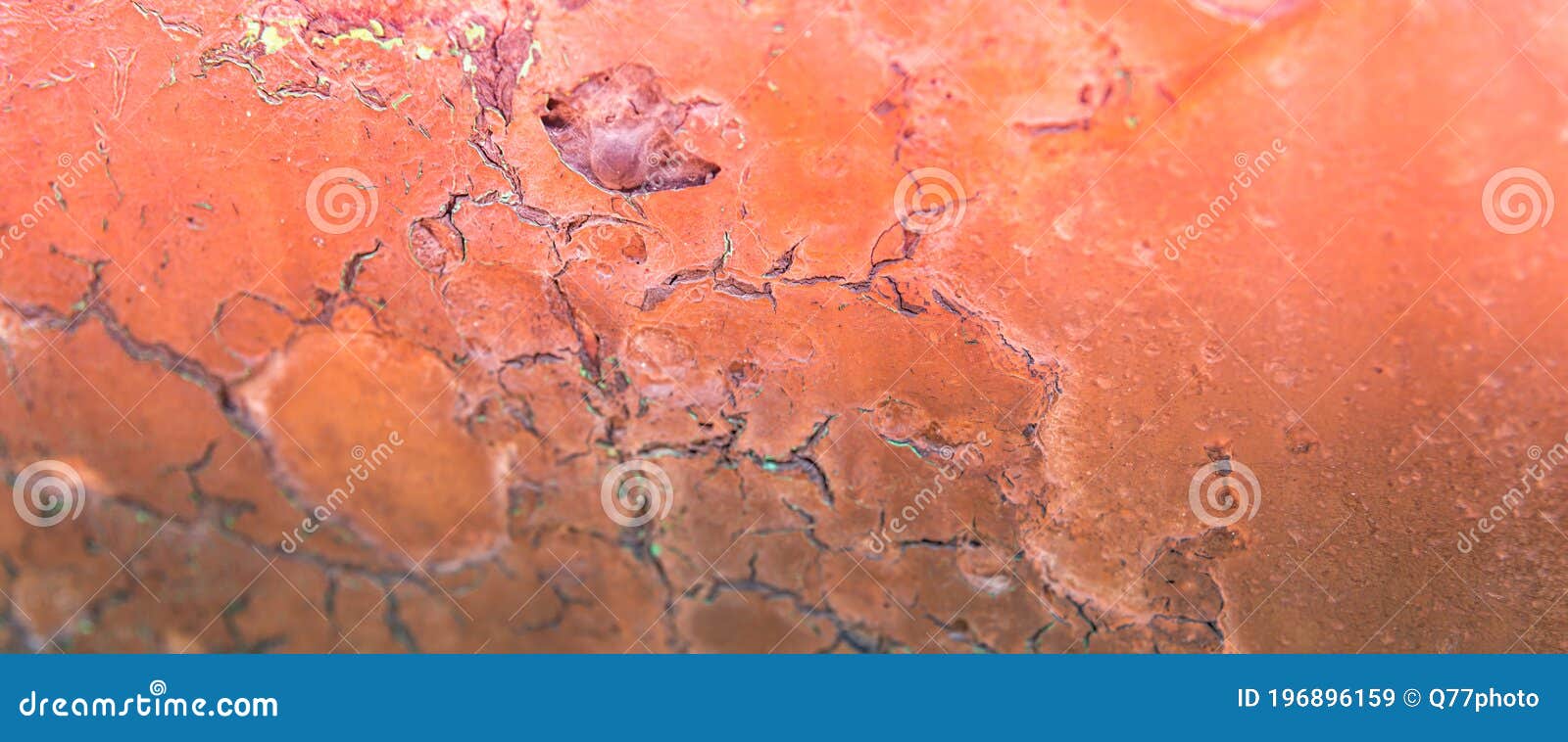 Old Flaky Paint Peeling Off on Old Wall, Cracks and Scrapes on the ...