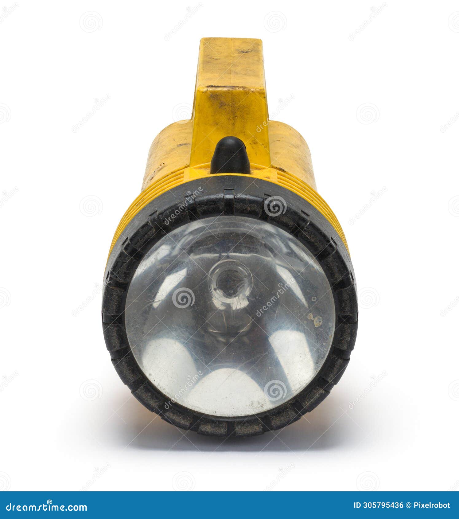 Old Flashlight stock photo. Image of dirty, flashlight - 305795436