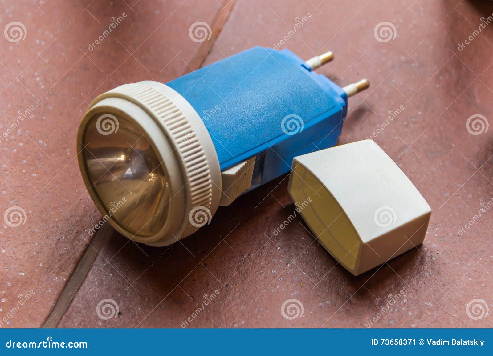 Old flashlight stock image. Image of natural, searchlight - 73658371