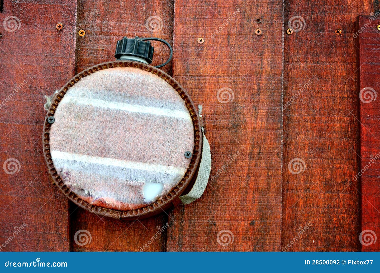 Old flask, Water bottle stock photo. Image of background - 28500092