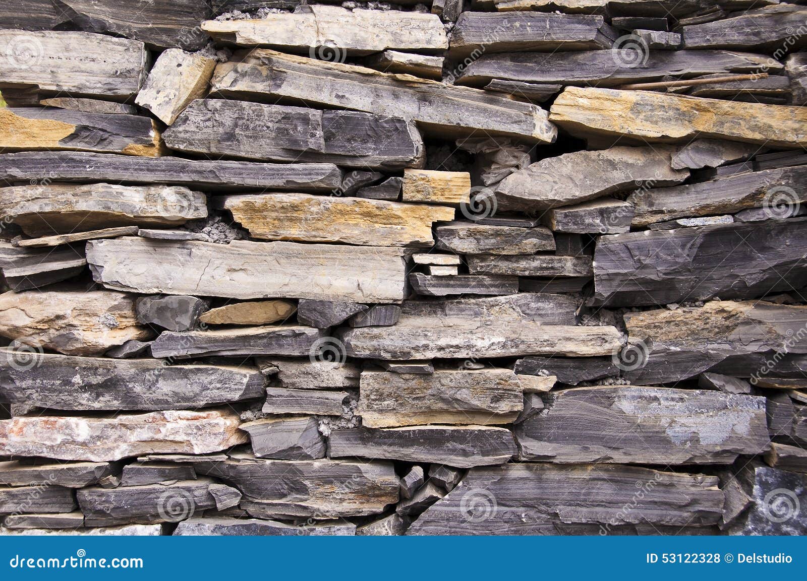 A Flat Stone On An Earthen Surface Stock Image | CartoonDealer.com ...