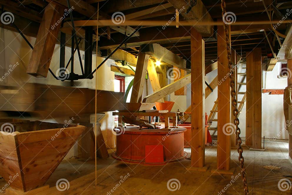 Old Flax Mill stock photo. Image of chaff, newmills, manufacturing ...