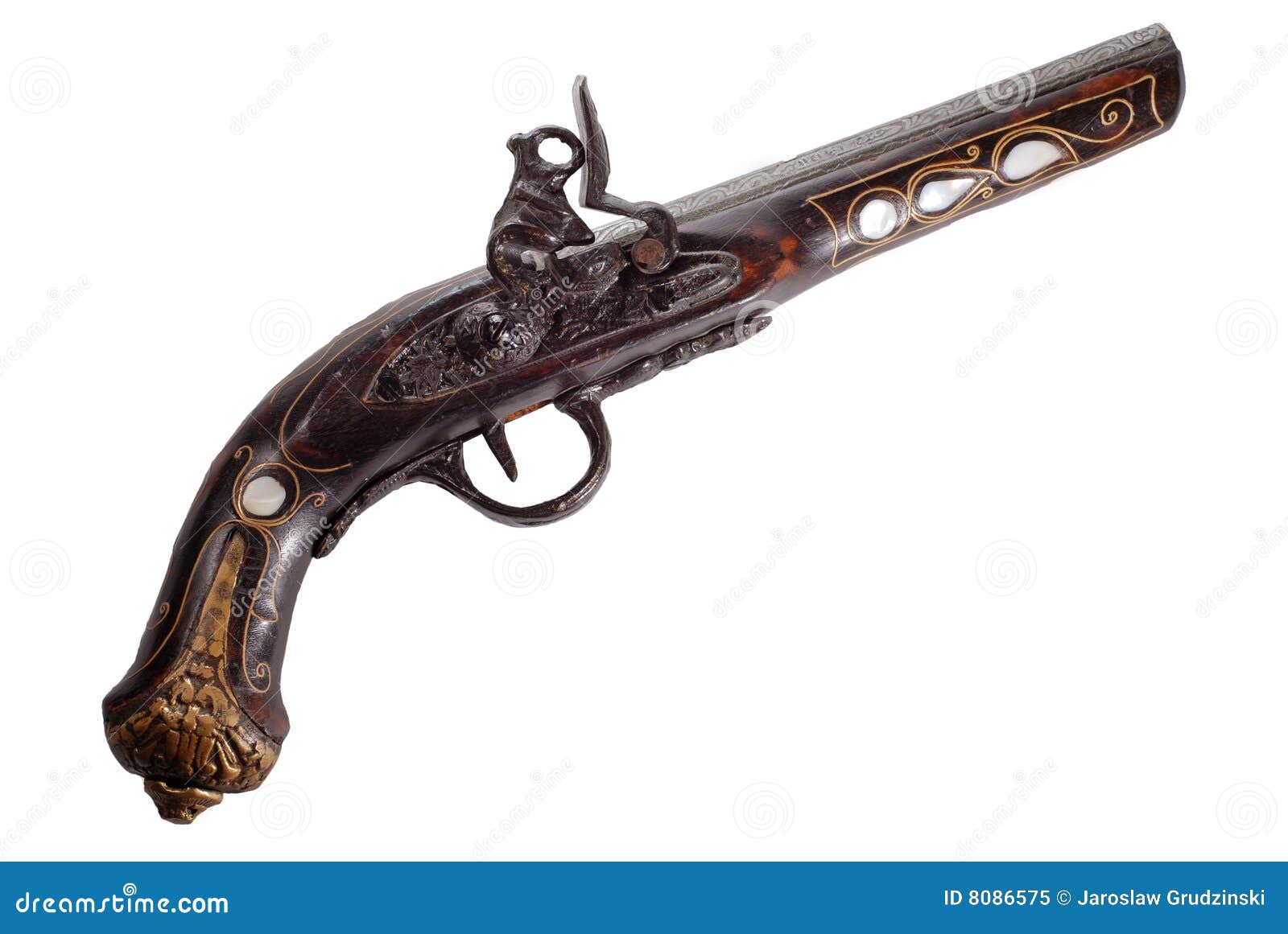 Old Flintlock Stock Photo | CartoonDealer.com #32388618
