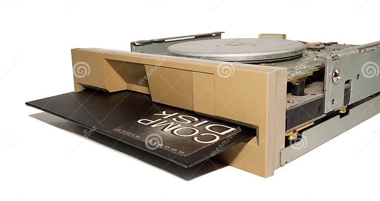 Old floppy disk drive stock photo. Image of data, white - 45404008