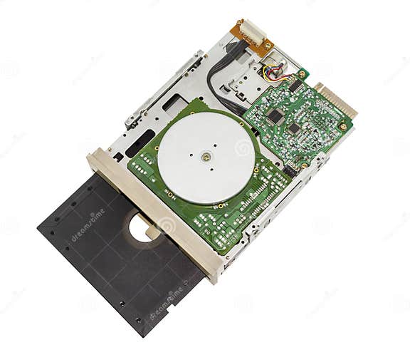 Old floppy disk drive stock image. Image of diskette - 45906419