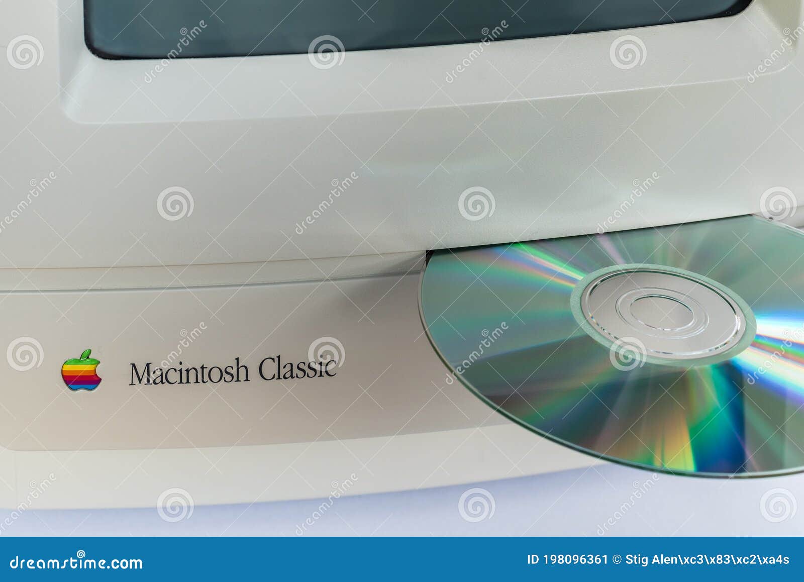 An Old Floppy Disk Drive Does Not Fit a CD Editorial Photo - Image of ...
