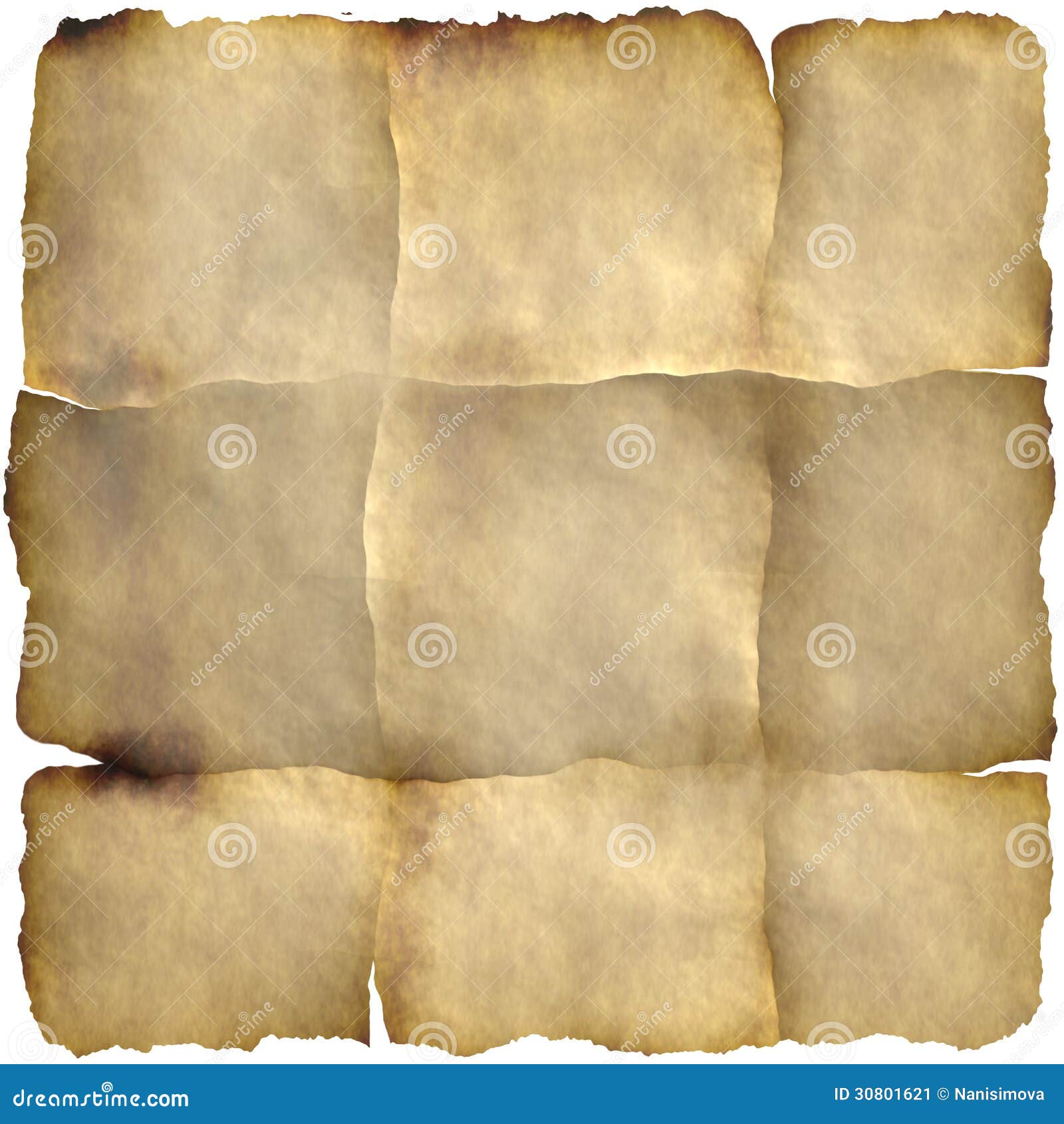 Old folded paper stock image. Image of paper, empty, scrap - 30801621