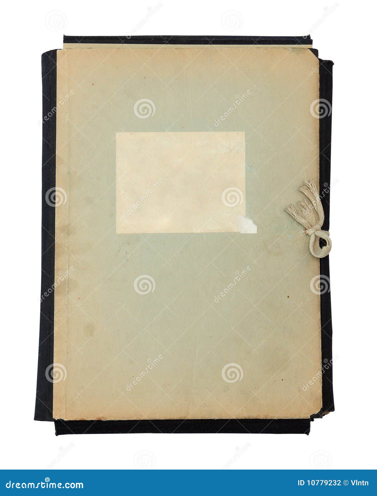 Old folder stock photo. Image of grunge, antique, blank - 10779232