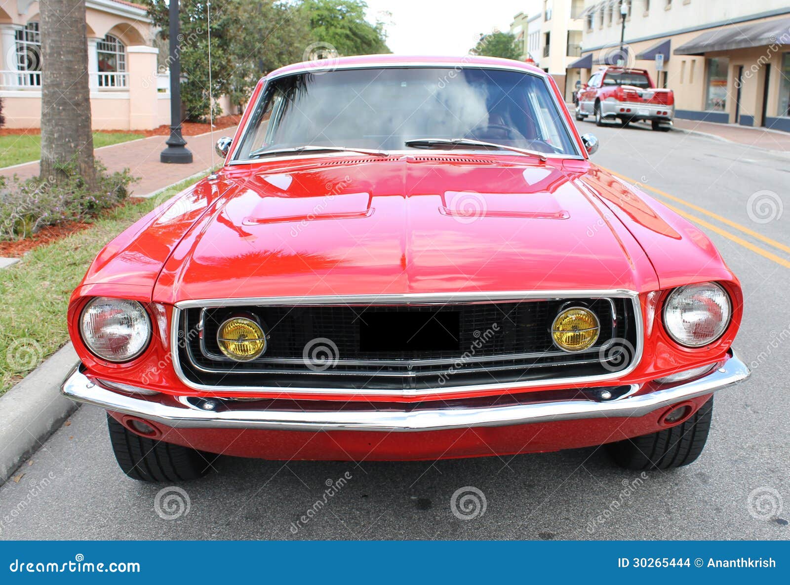 Old Ford Mustang Car stock photo. Image of model, auto - 30265444