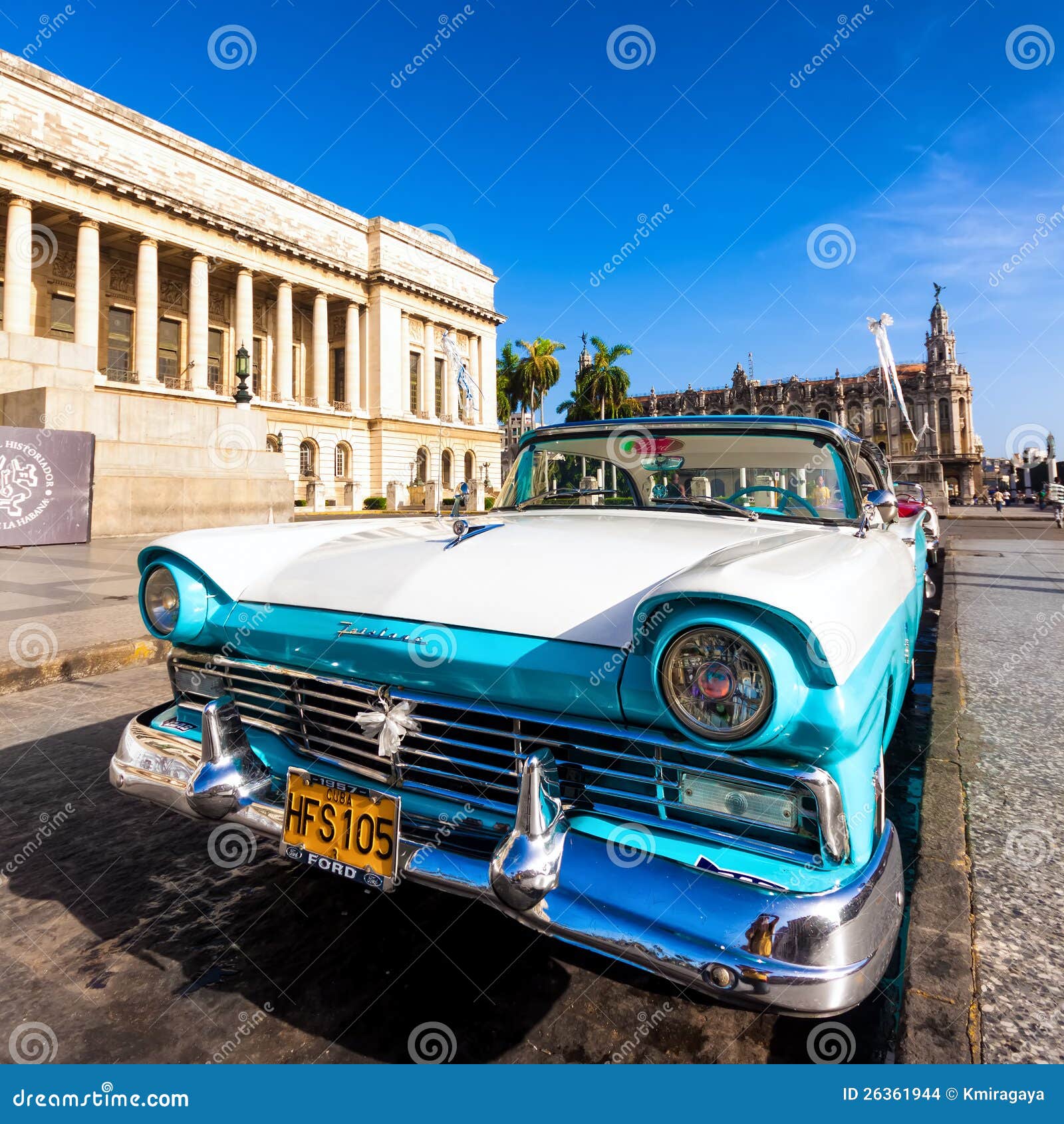 Old Ford Near the Capitol in Cuba Editorial Stock Image - Image of ford ...