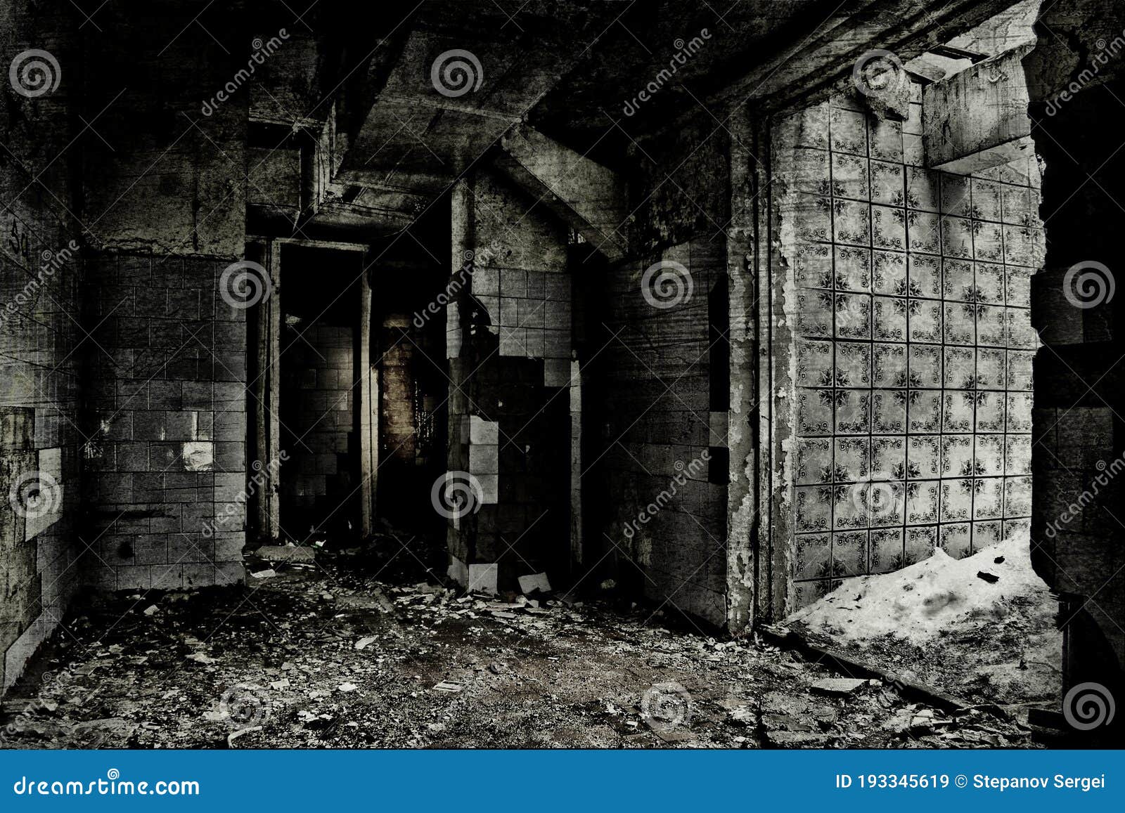 Old Room in an Abandoned House Stock Image - Image of decay ...