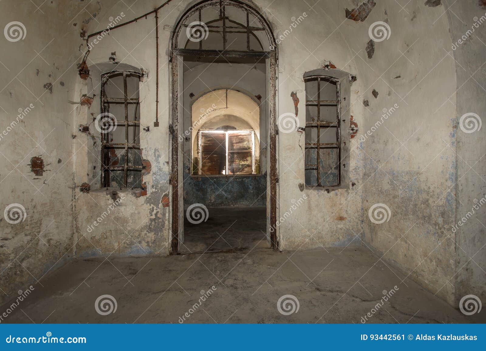 Old fort stock image. Image of creepy, floor, dirty, ancient - 93442561