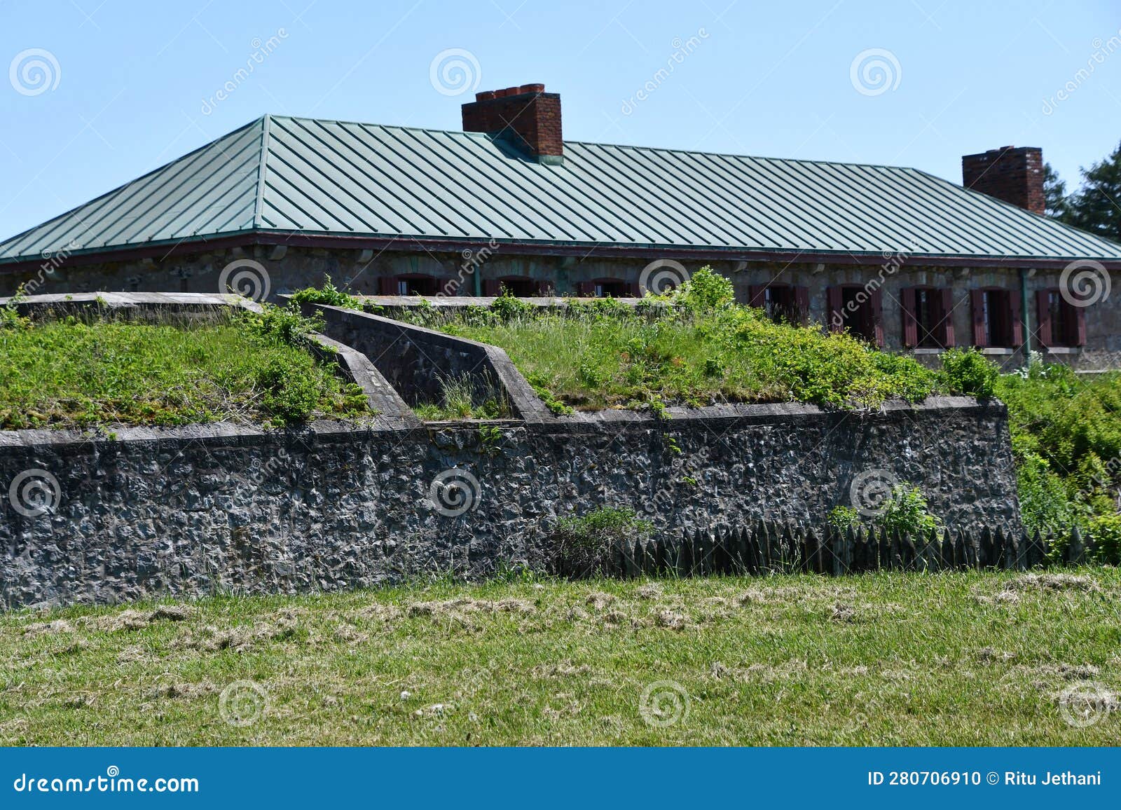 Old Fort Erie in Fort Erie, Ontario in Canada Stock Photo - Image of ...
