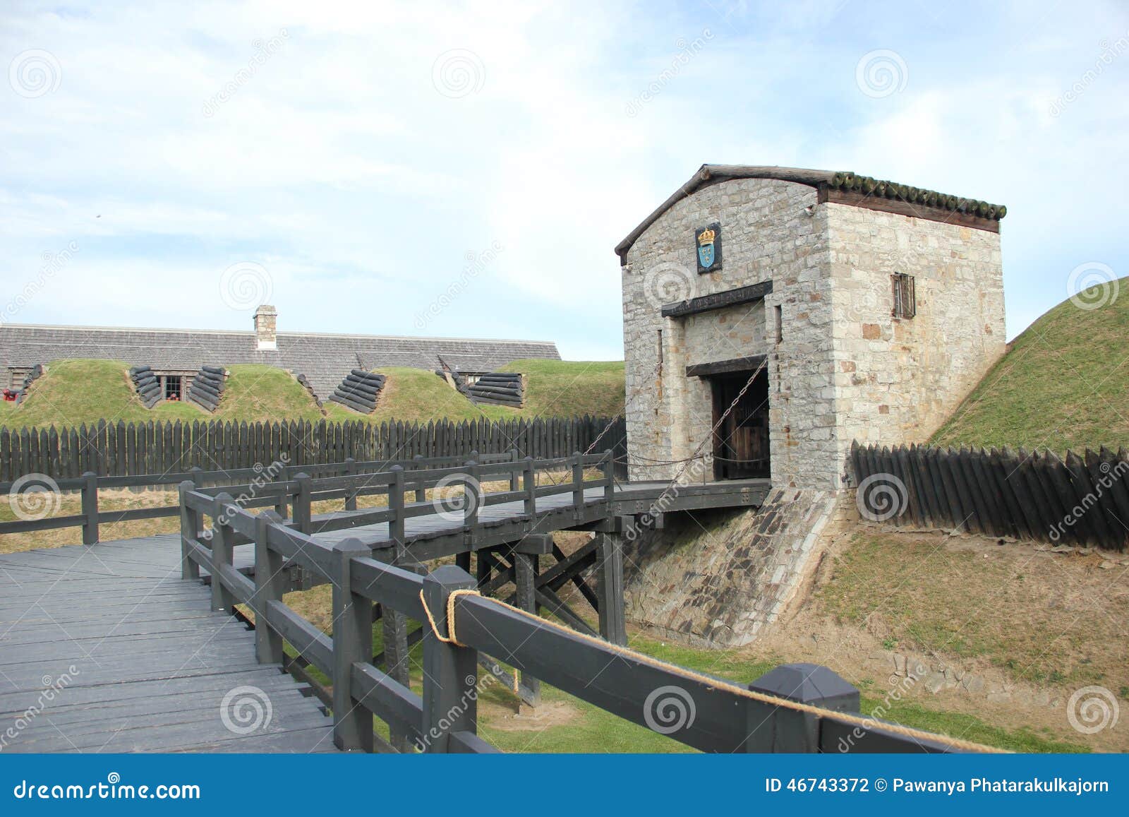 Old fort stock photo. Image of scene, fort, canada, america - 46743372