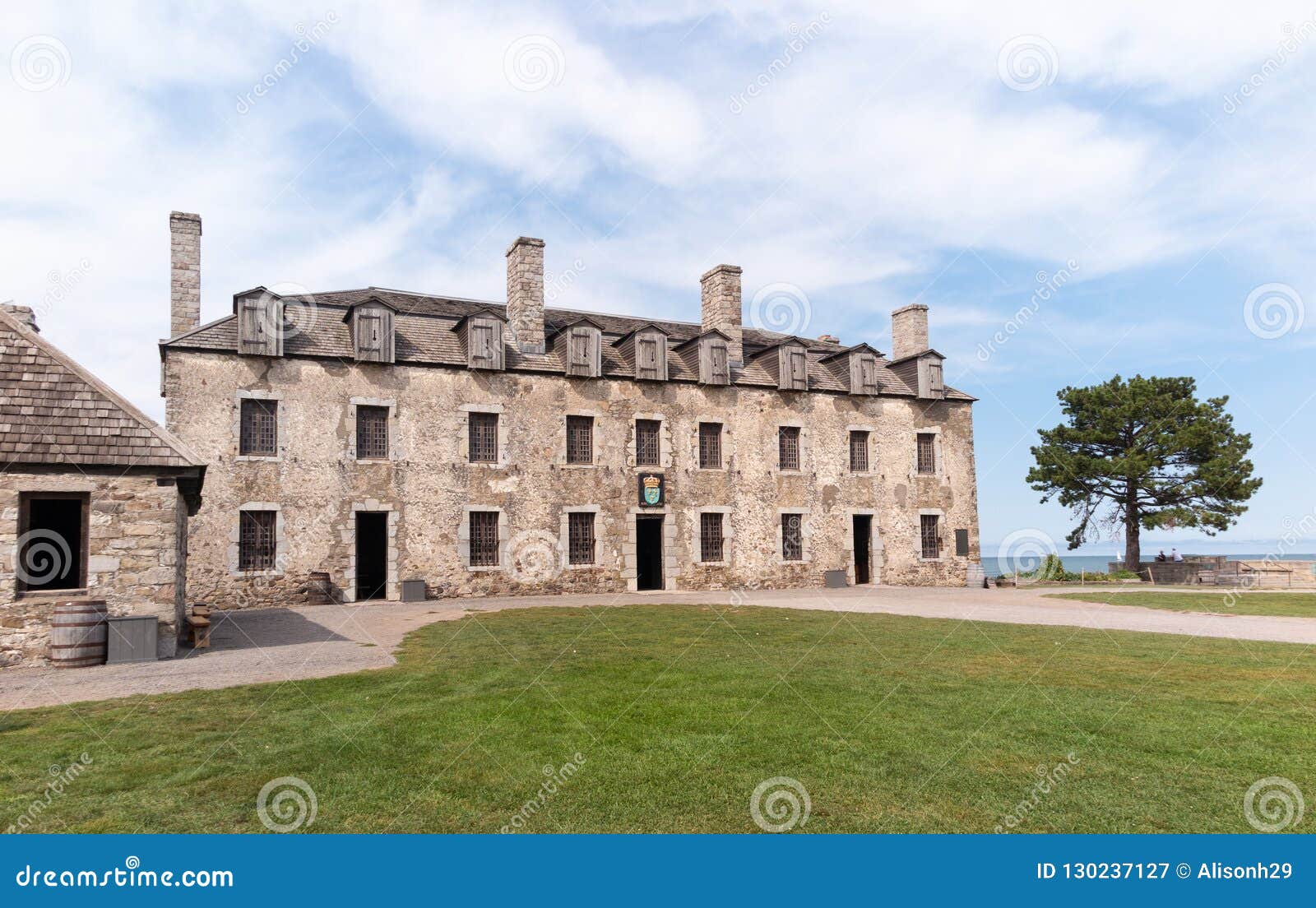 Old Fort Niagara stock image. Image of ontario, river - 130237127
