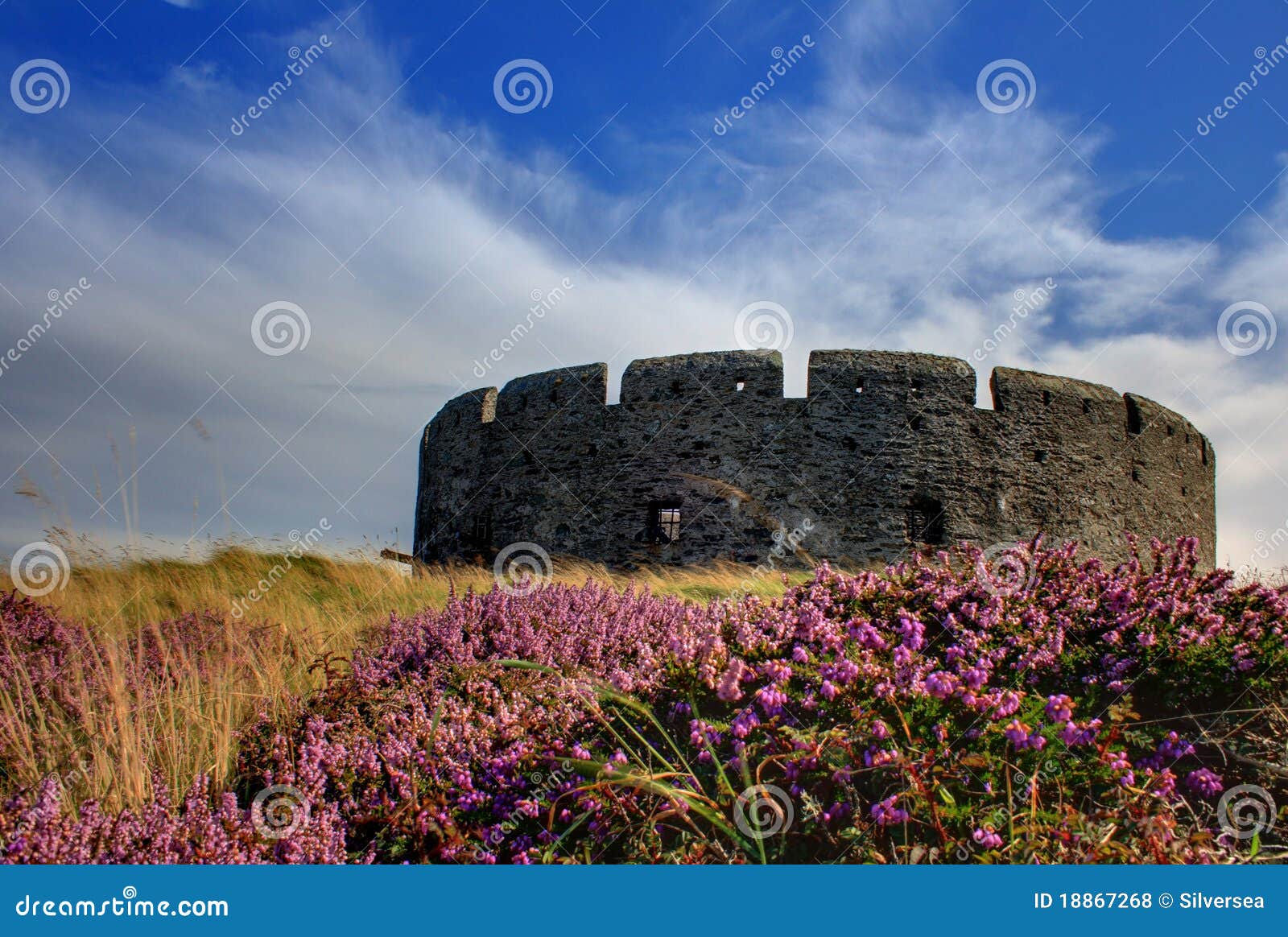 Old fort on a summer day stock photo. Image of castle - 18867268
