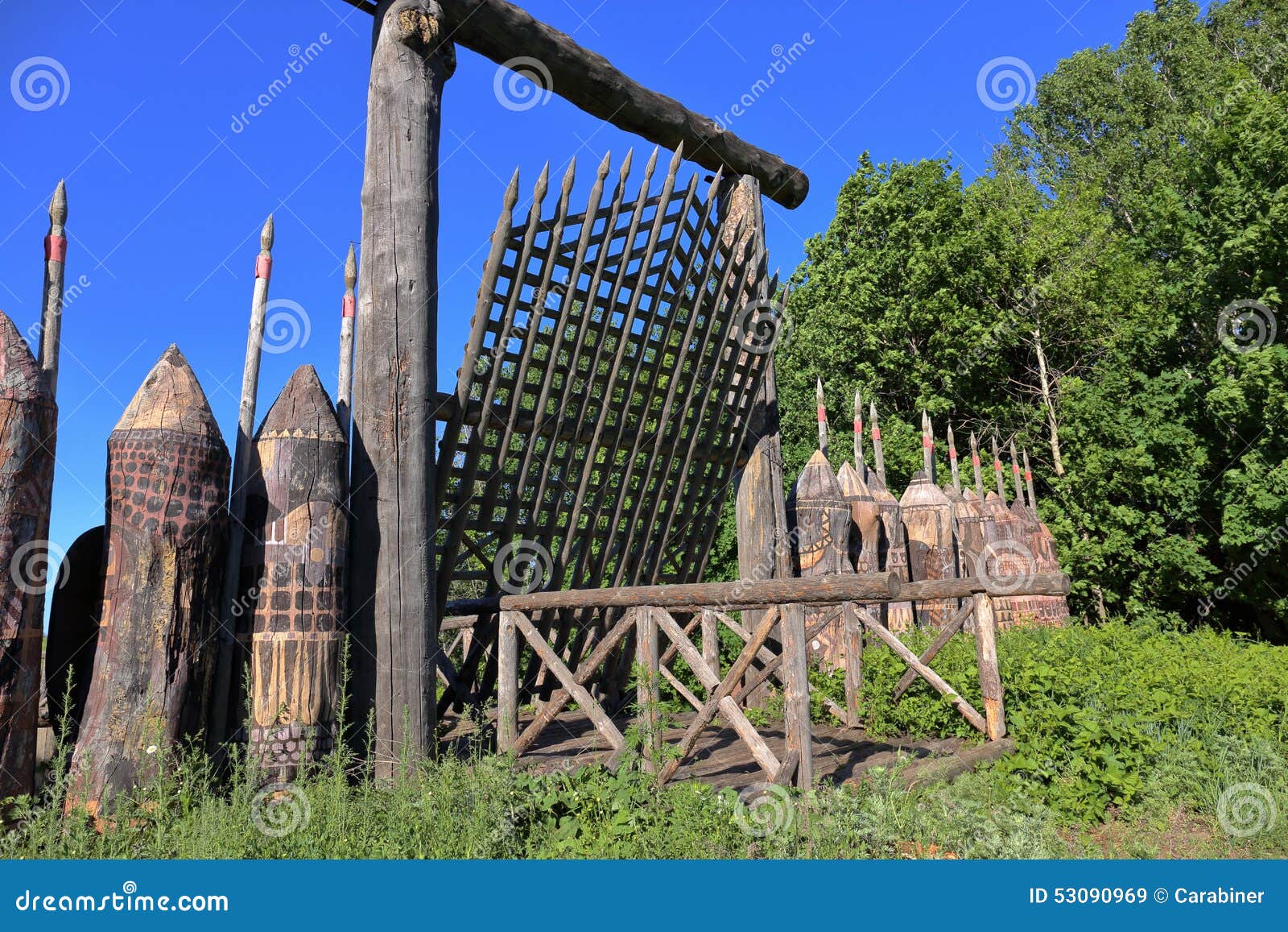 Old Fortification Wall of the Fort Stock Image - Image of agriculture ...