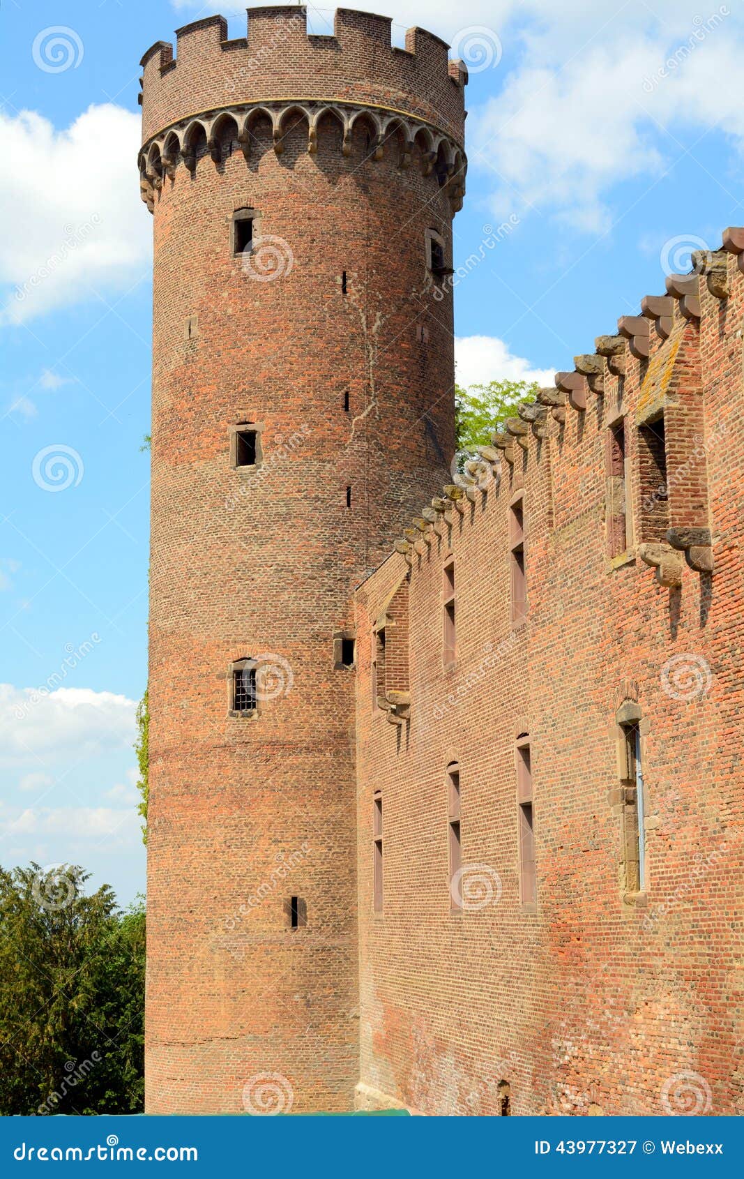 Old fortified tower stock image. Image of tour, medieval - 43977327