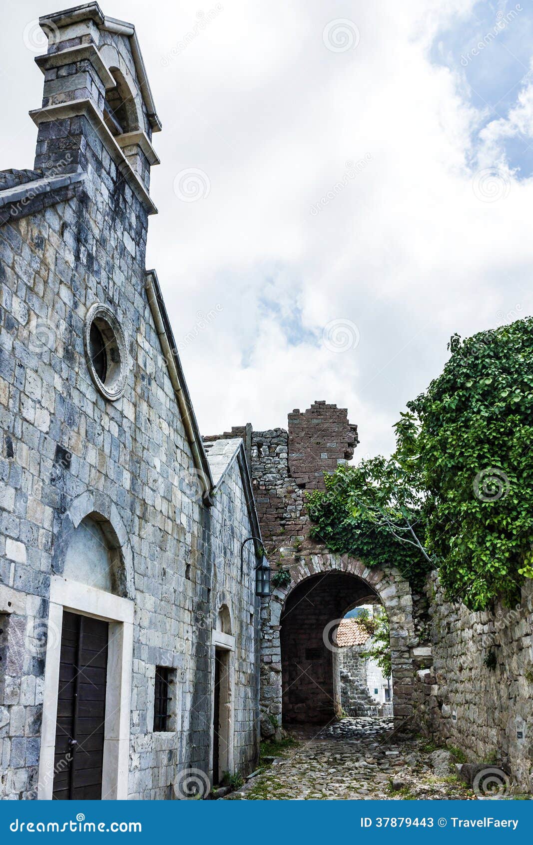 Old Fortress of Bar, Montenegro Stock Image - Image of historical ...