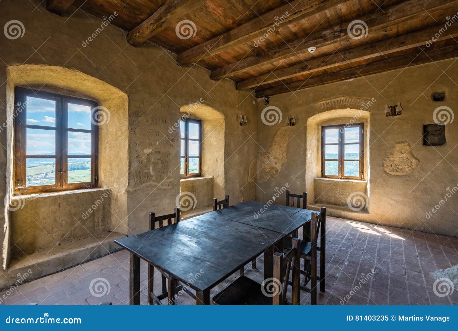 Old fortress interior stock image. Image of architecture - 81403235