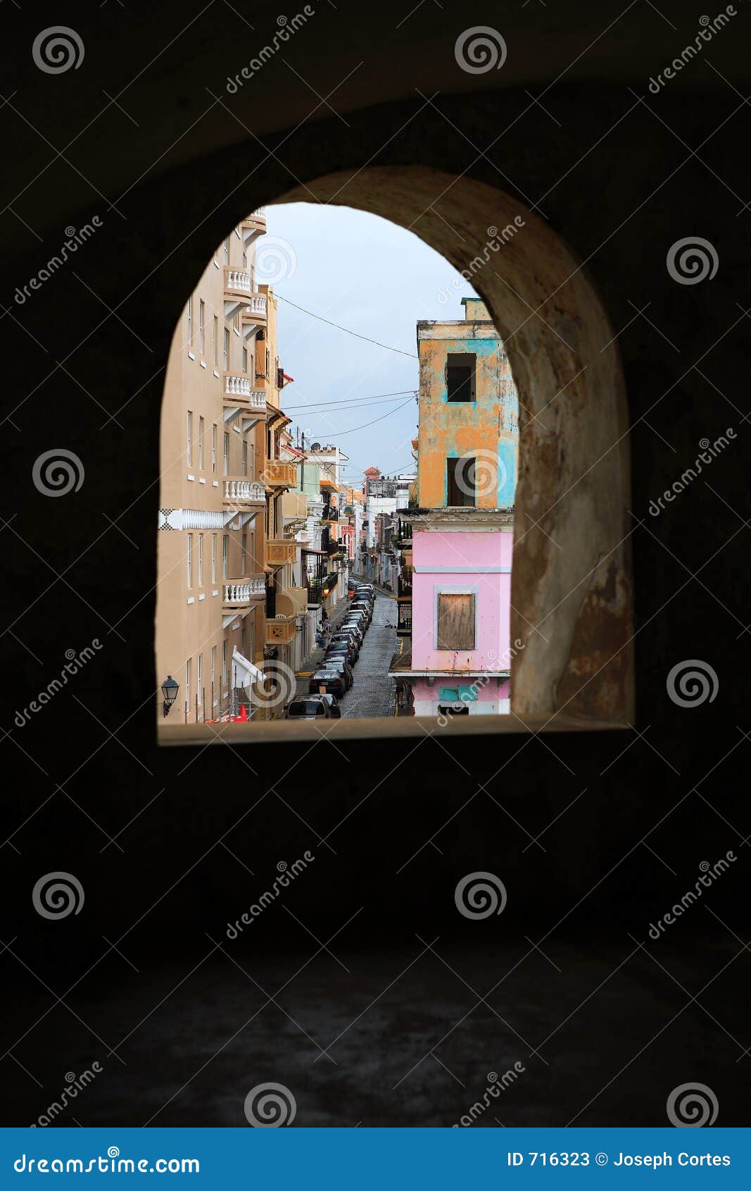 Old fortress window stock image. Image of history, juan - 716323