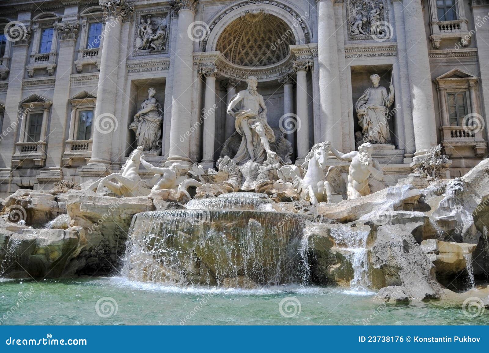 Old fountain stock photo. Image of famous, architecture - 23738176